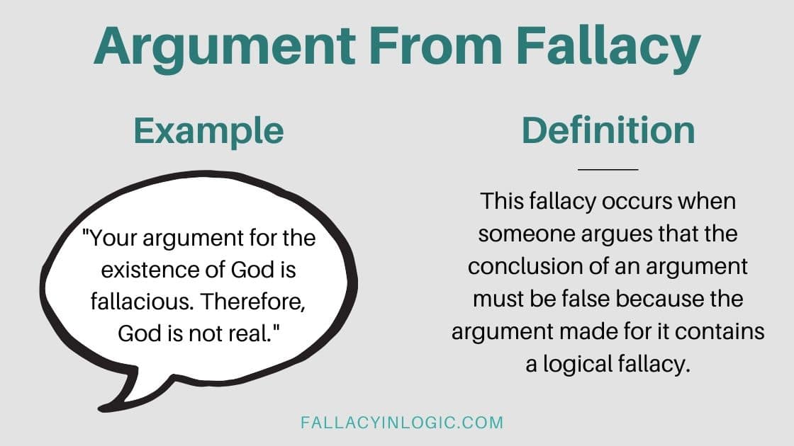 Argument From Fallacy Can Fallacious Arguments Have True Conclusions 